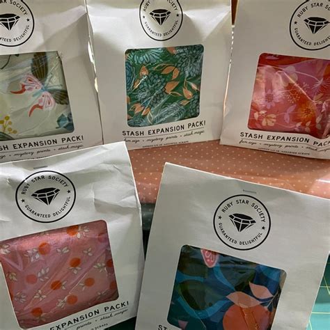 Fabric Scrap Bags Etsy