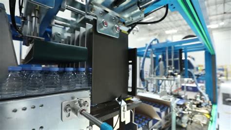 The Stage Of Classifying And Arranging Plastic Containers In An