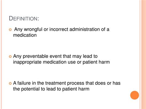 Ppt Medication Errors An Interdisciplinary Approach Powerpoint