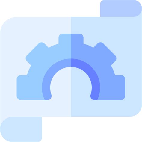 Blueprint Basic Rounded Flat Icon