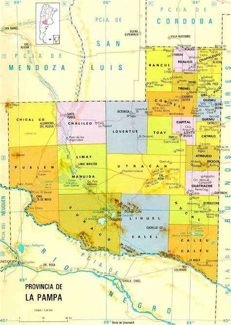 Mirá Cómo Descargar Gratis Mapas Geográficos De La Pampa Argentina Y