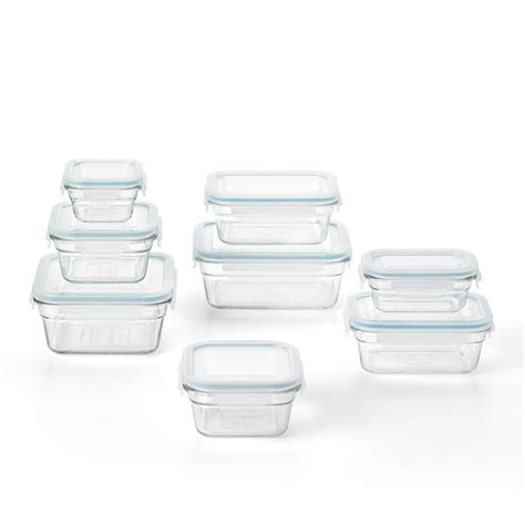 Glasslock Tempered Glass Food Storage Containers With Locking Lids 16