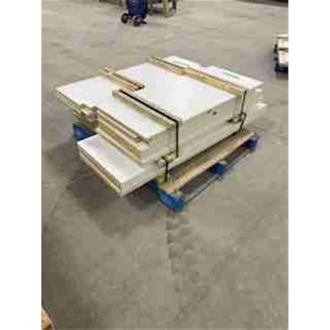 16 White Melamine Plywood Shelving Assorted Sizes