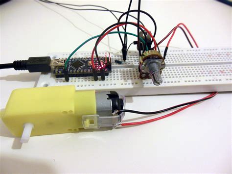 Tip120 Arduino Dc Motor Control Circuit