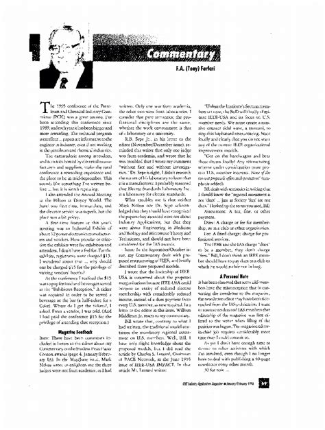 Commentary Ieee Journals And Magazine Ieee Xplore