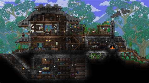 Terraria Castle Terraria Game Terraria Tips Terraria House Design