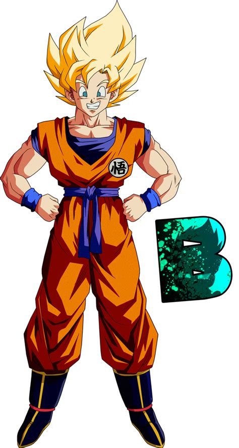 Son Goku Super Saiyan By Brusselthesaiyan On Deviantart