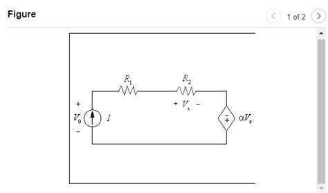 Solved Part A Analysis Of A Circuit With A Dependent Chegg Com