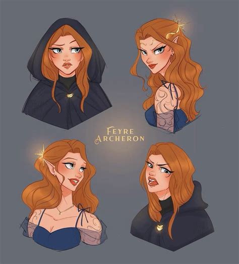 Feyre Archeron Art By Shinkxart A Court Of Thorns And Roses By Sarah J