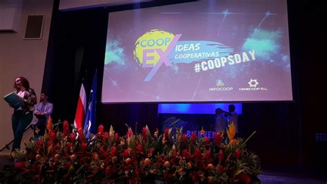 Infocoop Y Cenecoop R L realizaron la primera edición coopex ideas cooperativas Cenecoop R L