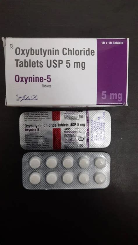 Oxybutynin Chloride Tablet 5 Mg At Rs 75stripe In Nagpur Id