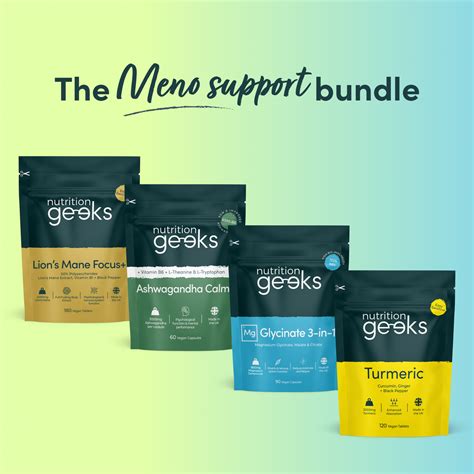 Meno Support Bundle Natural Support For Lifes Transitions