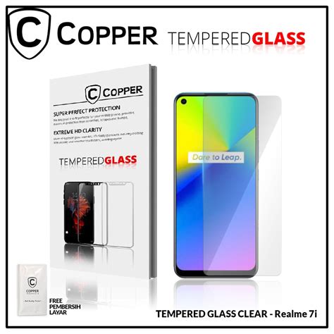 Jual Realme 7i Copper Tempered Glass Full Clear Shopee Indonesia