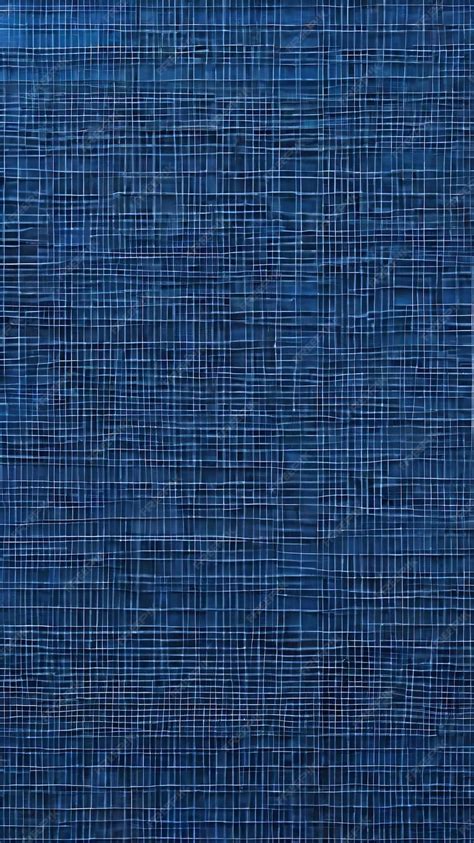 Premium Photo Grid Line Pattern With Blue Texture Background
