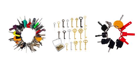 Universal Skeleton Keys Replacement 19pcs Hollow Barrel Skeleton Key Set