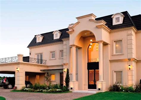 Construcción De Viviendas En Estilo Neoclásico Country Y Francés