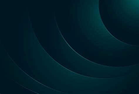 Dark Green Gradient Wave Royalty Free Vector Image
