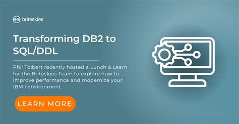 Transforming DB2 To SQL DDL