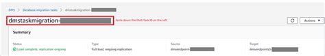 python code to download dms task logs using the aws dms task id aws