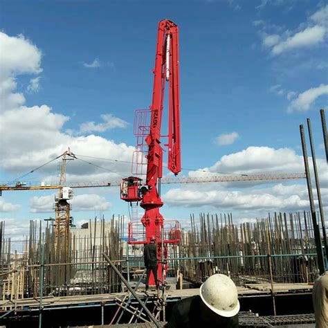 Mobile Hydraulic Concrete Placing Boom With Electric