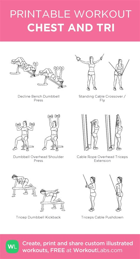 Chest And Tricep Workout Build Strong Arms And Shoulders