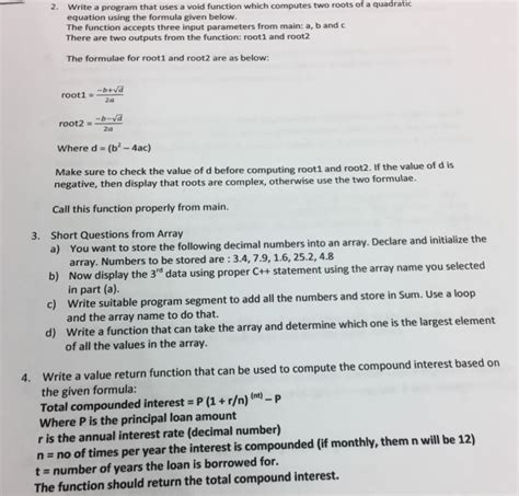 Solved Write A Program That Uses A Void Function Which Chegg