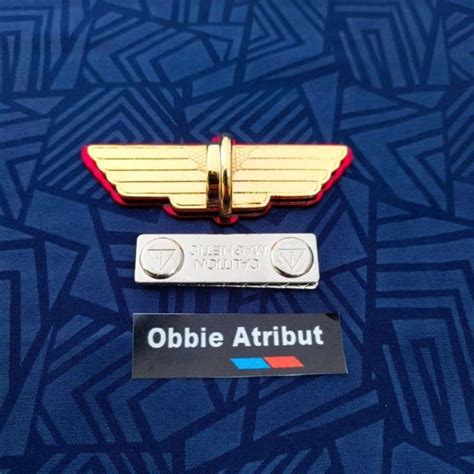 Jual Pin Kai Masinis Wing Kai Kordinator Magnetic Masinis Mika M Di Seller Zati Shop