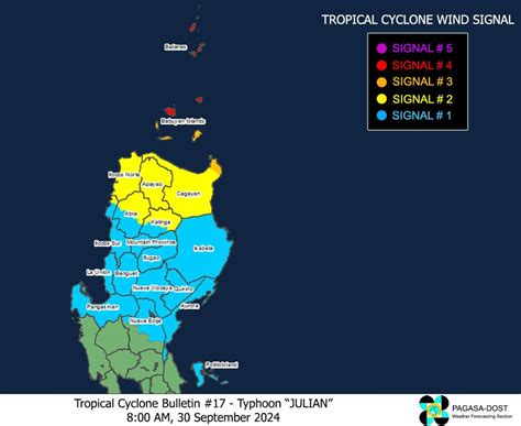 Bagyong Julian Pagasa Weather Update September 30 2024