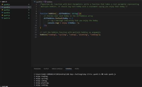 Rubi Abid On Linkedin 100daysofcode Day17 Typescript