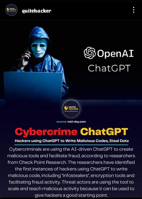 Cyber Crime Chatgpt Rquitehacker
