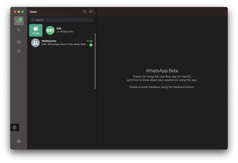 Whatsapp Beta For Macos Gets Update For The Interface With New Green