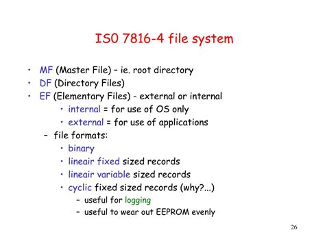 Ppt Smartcards Iso 7816 And Smartcard Operating Systems Powerpoint