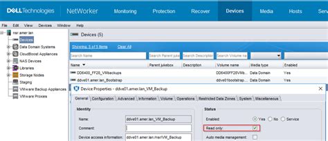 Networker Nvp Vproxy Backups Stop Responding Waiting For Writable Volumes If The Target Backup