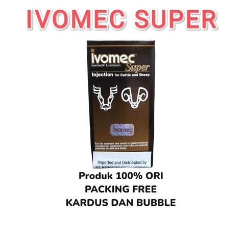 Jual Ivomec Super Inj 50 Ml Anti Ektoparasit Dan Endoparasit Obat