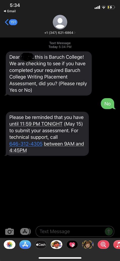 Writing Placement Test R Baruch