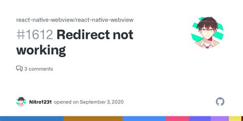 Redirect Not Working Issue React Native Webview React Native Webview GitHub