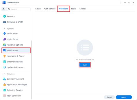 How Can I Configure The Microsoft Teams Webhook To Receive Dsm System Notifications Synology