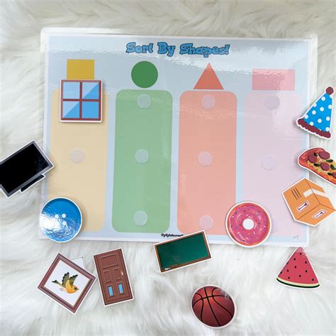 Sort By Shape Shapes Matching Game Shapes Matching Printable Shapes Pictures Sorting Activity