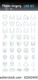 Vector Graphic Set Editable Outline Stroke Stock Vector Royalty Free Shutterstock