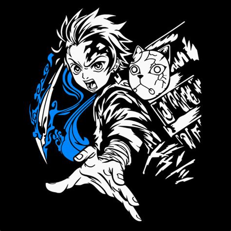 Tanjiro Cloth Sticker Kotian