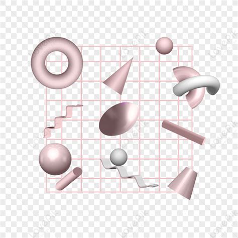 3d Geometric Shapes Fashion Frame3d Framesobjectsabstract Frame Png