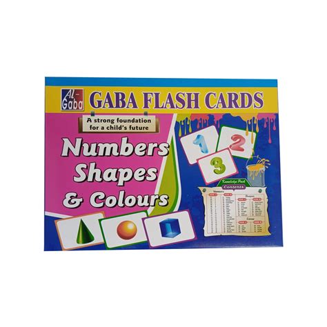 Number Shapes And Colour Gabaedu