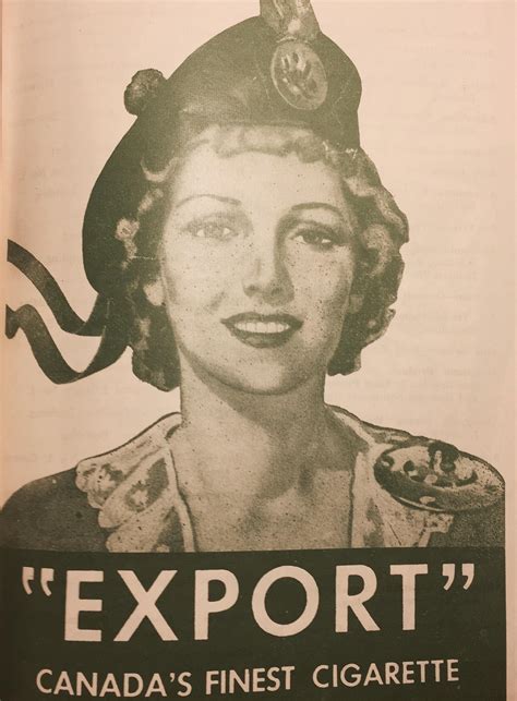 Export Canadas Finest Cigarette 1951 Rvintageads