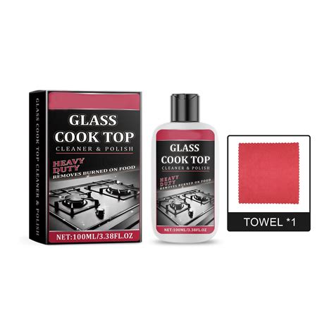 Cadorn Glass Cook Top Cleaner And Polish Heavy Duty Grease Removal For