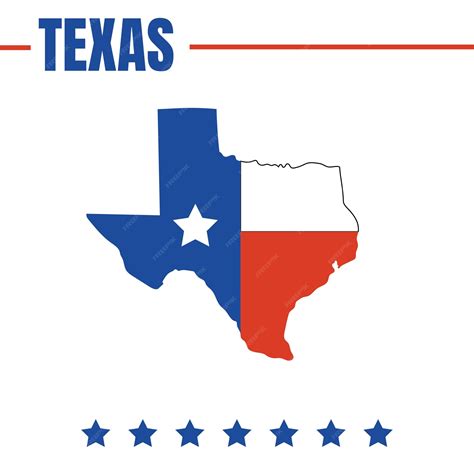 Premium Vector Free Vector Texas State Map