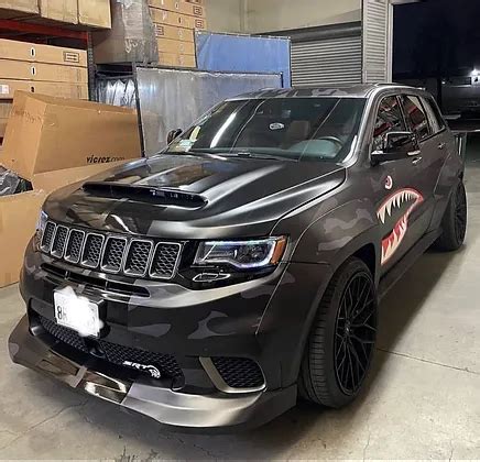Waido Wide Body Kit Jeep Srttrackhawk 2017 2021 Solis Racing Group