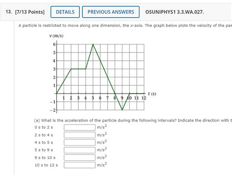 Solved 13 713 Points Details Previous Answers Osuniphys1