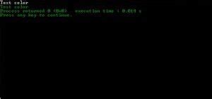 How To Change Text Color In CodeBlocks Console Window Code With C