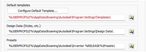 Solved Application Options File Paths Autodesk Community