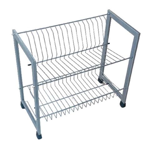 ess9910 v shape 2 layer plate rack gray bhojas collection